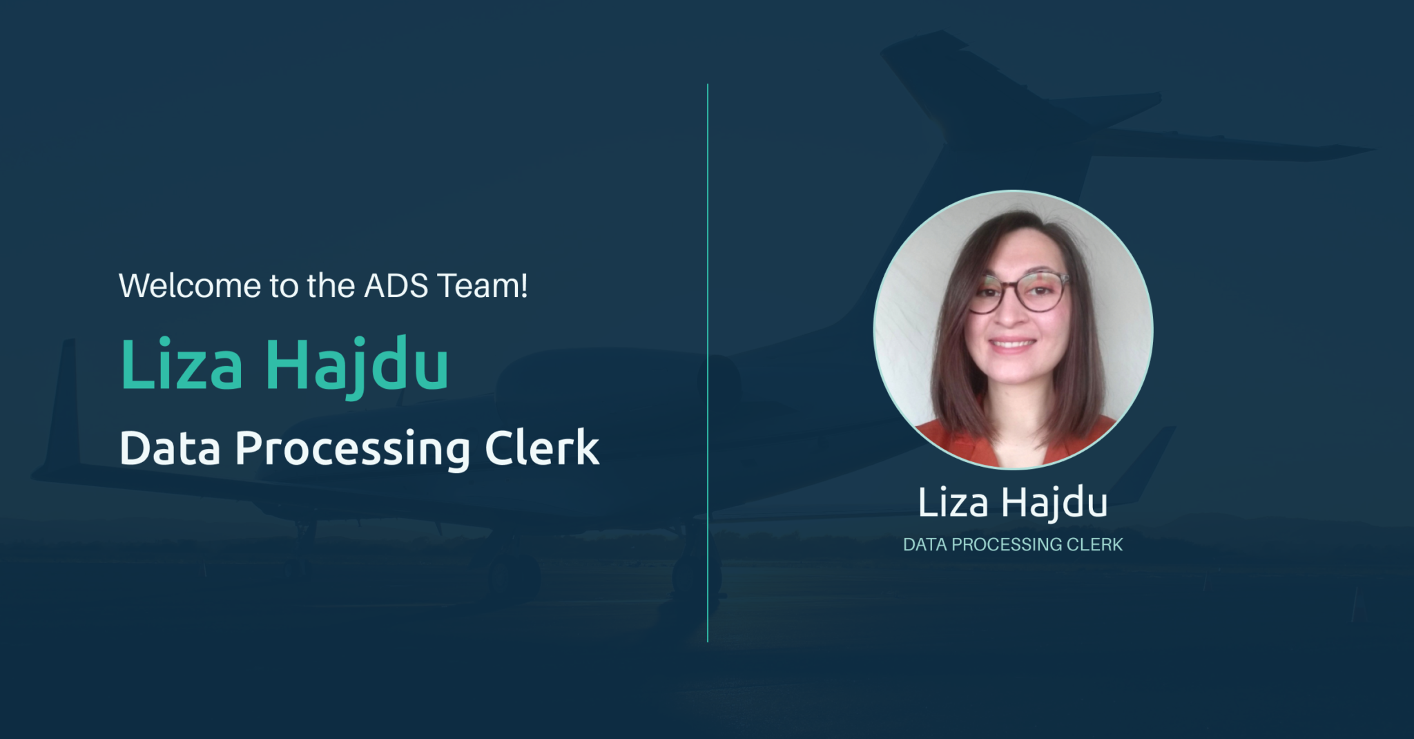 Welcome Liza Hajdu - Aviation Data Solutions